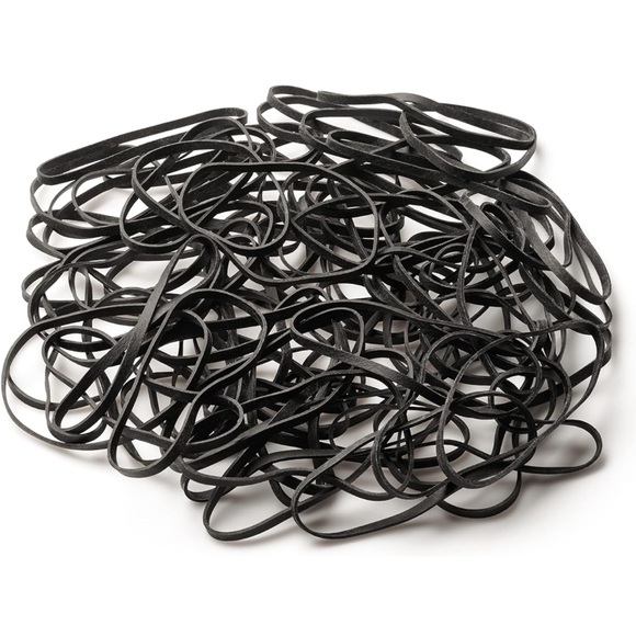 Office | Plasticmill Black Rubber Bands Size 33 3 12 X 1833 100 Rubber ...